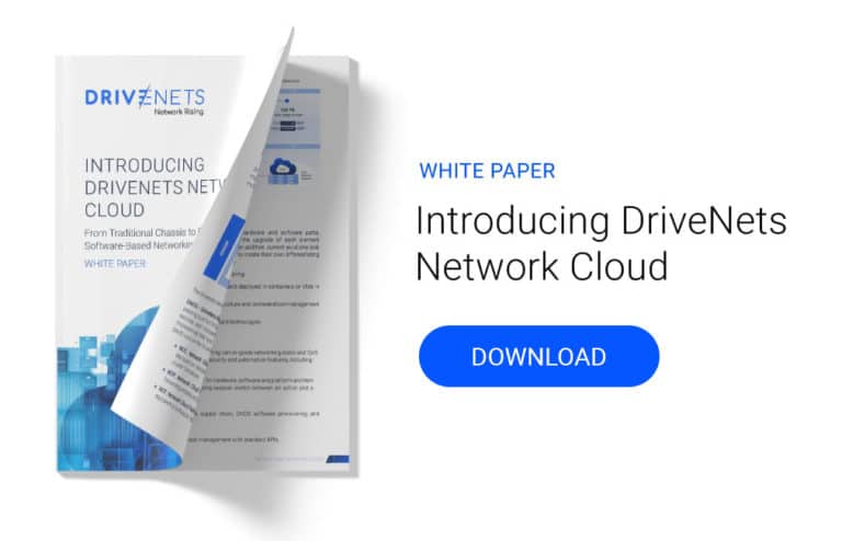 DNOS - Cloud Native Network Operating System - Drivenets