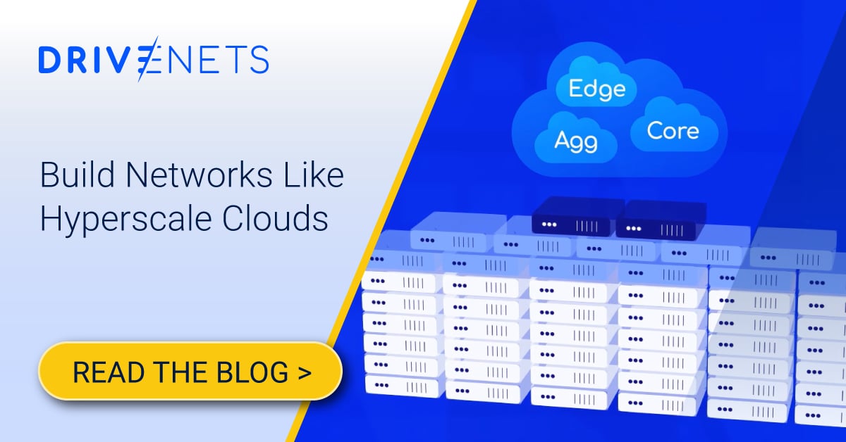 Building a Disaggregated Network Like a Hyperscale Cloud