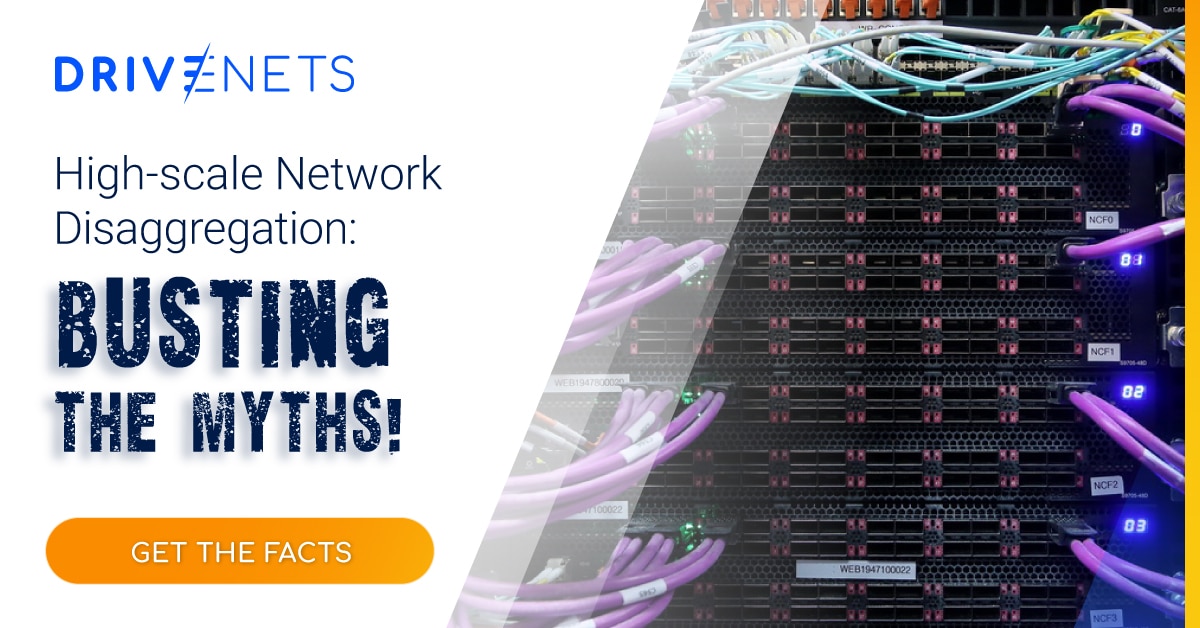 High-scale Network Disaggregation: Busting the Myths
