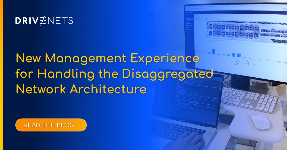 New Management System for Disaggregated Network Architecture