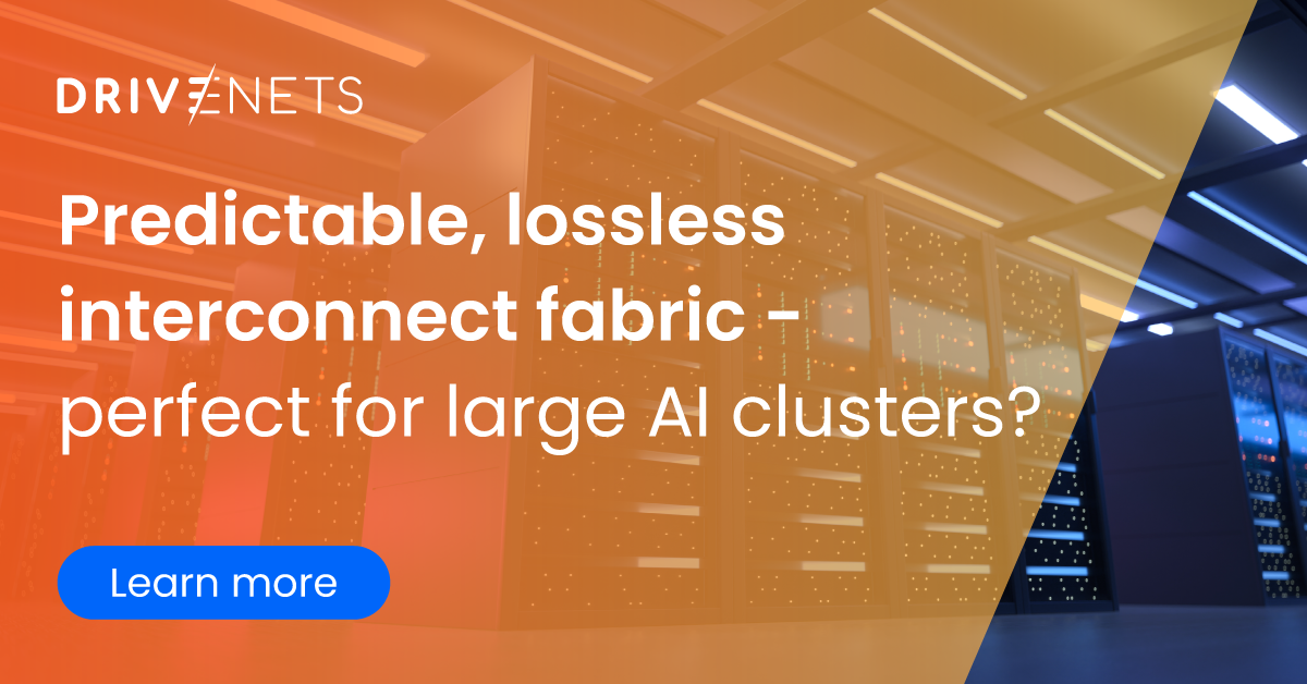 Creating Lossless Connectivity Fabric for AI with DDC
